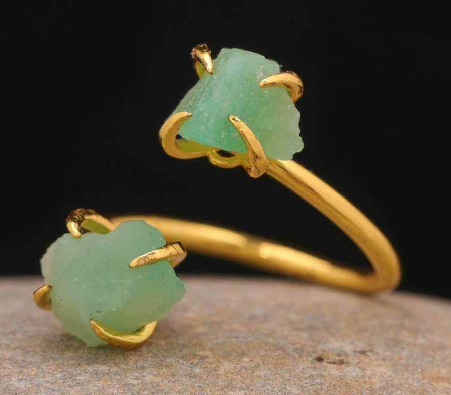 High End Women Adjustable Crystal Rings – CyraCrystals