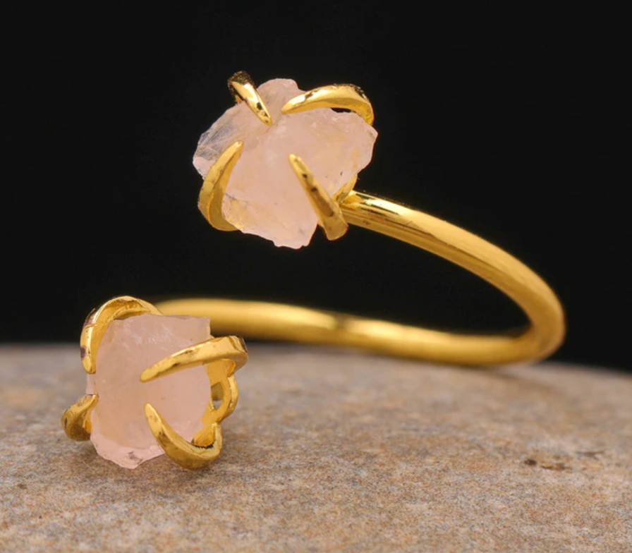 High End Women Adjustable Crystal Rings – CyraCrystals